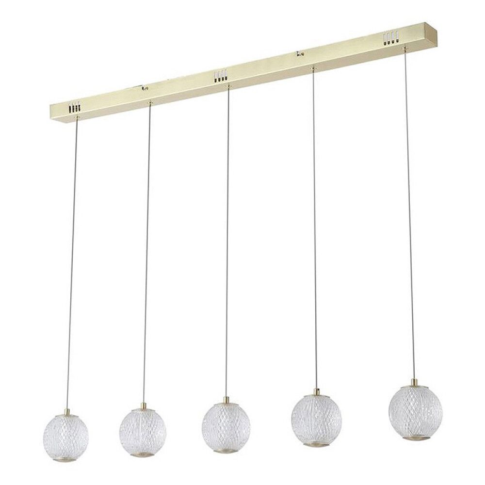LED-rippvalgusti Searchlight Allure 5 messing | BAUHAUS